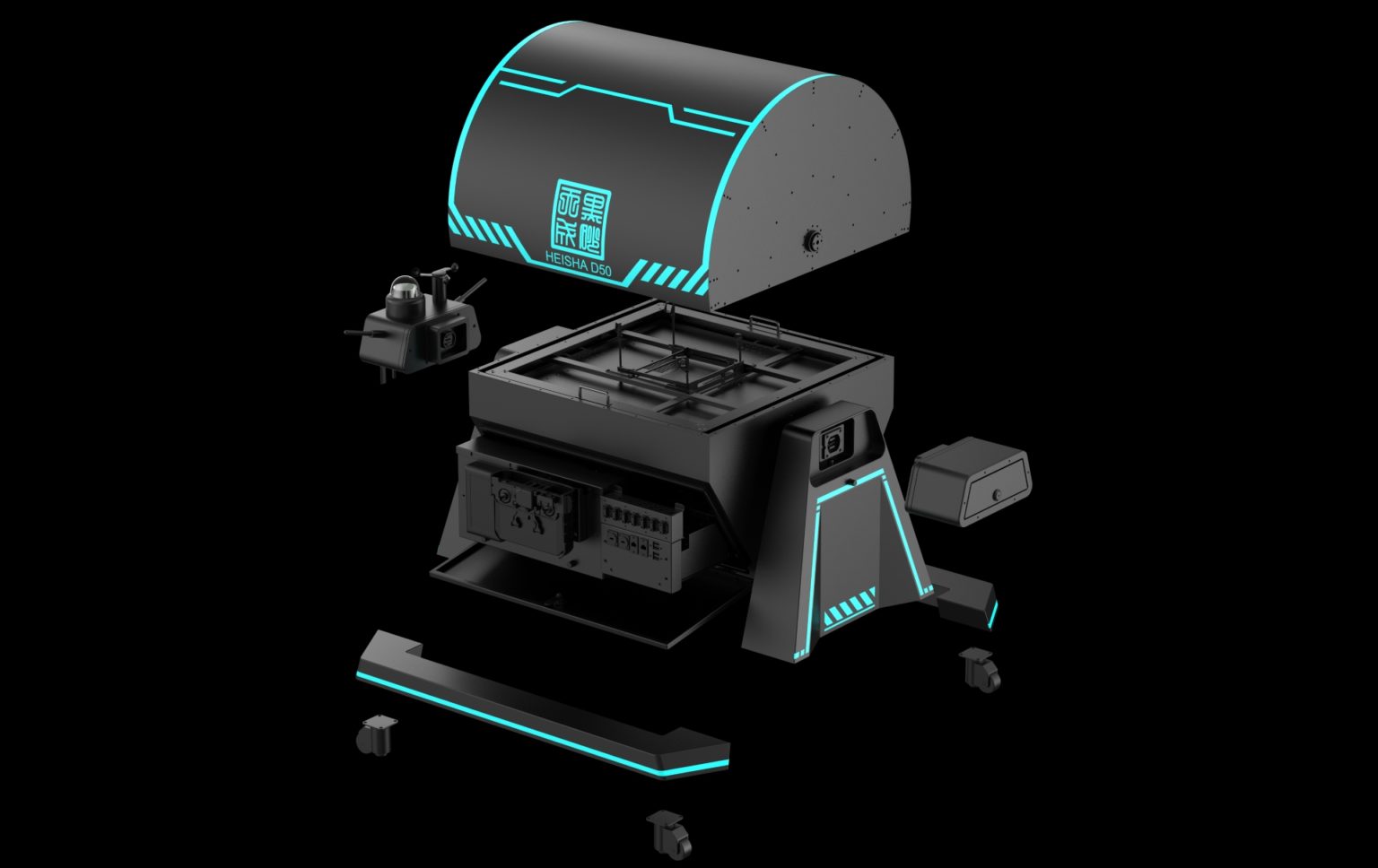 D50 Drone Dock - HEISHA robot charging station