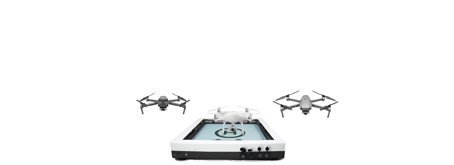 DPAD-C500 drone charging pad - HEISHA robot charging station