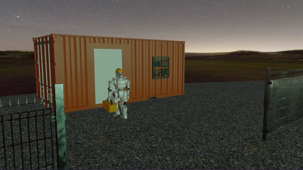 HEISHA solar-powered robot charging station - HEISHA robot charging station