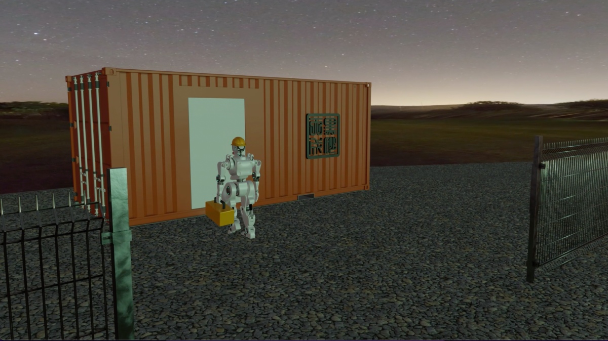 HEISHA solar-powered robot charging station - HEISHA robot charging station