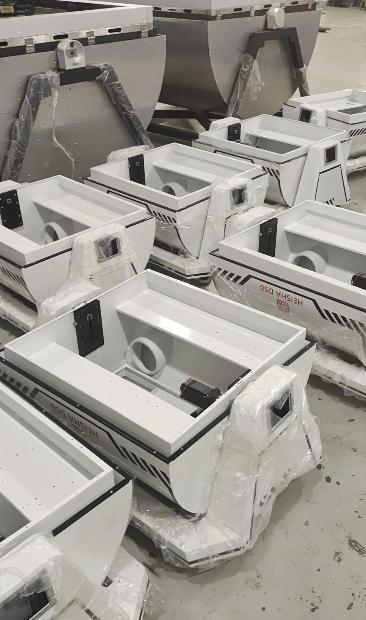 The first batch of HEISHA D50 drone docks is getting ready to ship ...