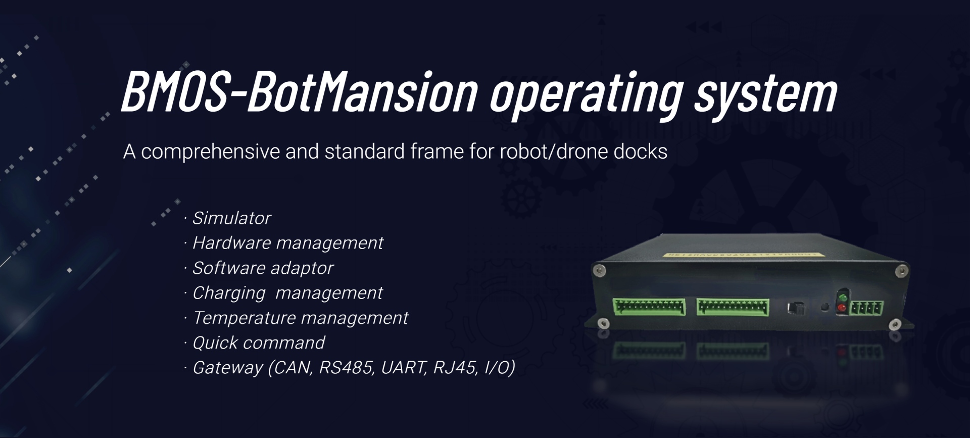 One-stop drone docking station manufacture. HEISHA provides robot charging stations and drone-in ...