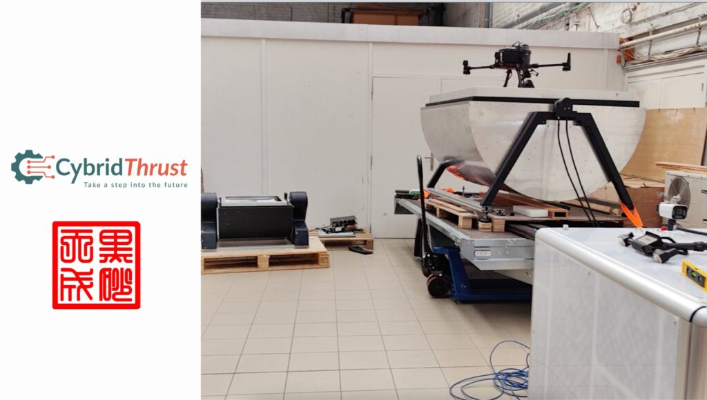 Visit our Belgium dealer Cybrid Thrust - HEISHA robot charging station